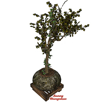 Second Life Marketplace - TLG - The Beasts Lair Potted Tree