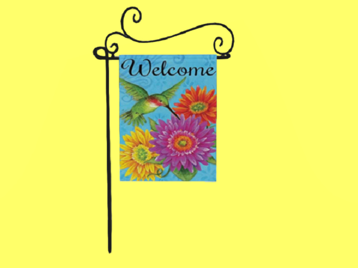 Second Life Marketplace - 1 PRIM CLOTH YARD FLAG ON A POLE "HUMMINGBIRD ...
