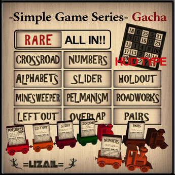 Second Life Marketplace - =LIZAIL= Simple Game MINI [ALPHABETS]