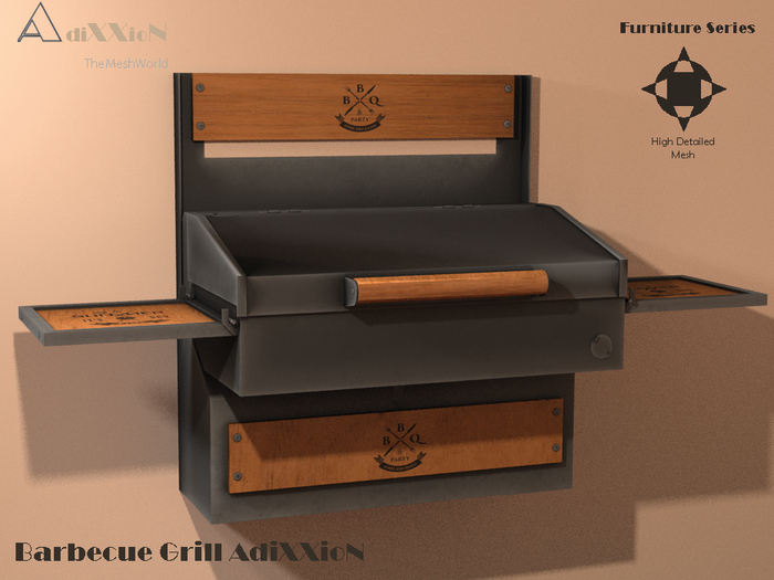 Second Life Marketplace - Grill Barbecue PG