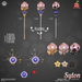 Second Life Marketplace - .::Cubic Cherry::. {Sylon} Black Set
