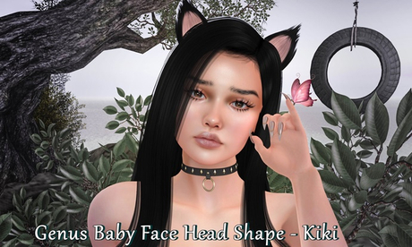Second Life Marketplace - Genus Baby Face Head Shape - Kiki (Add me)