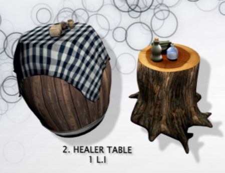 Second Life Marketplace - PPK Camp Healer Table