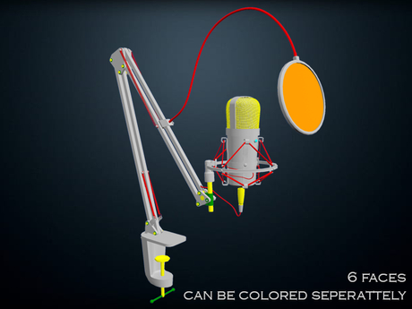 Second Life Marketplace - Studio Mic (Full Perm)