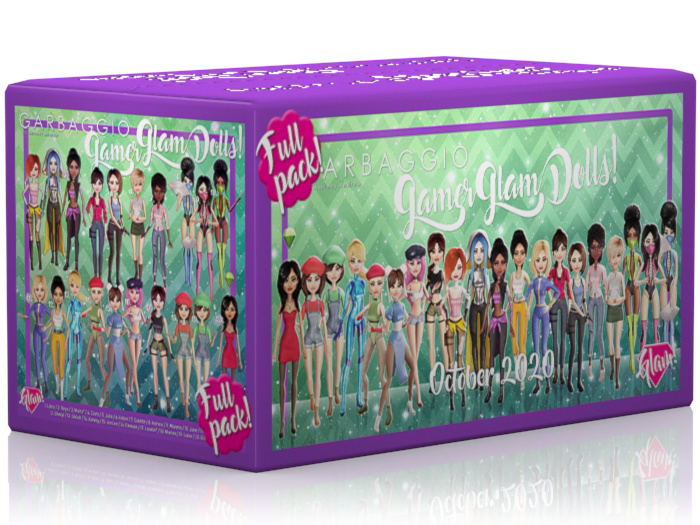 Second Life Marketplace - Garbaggio // Gamer Glam Dolls Fullpack