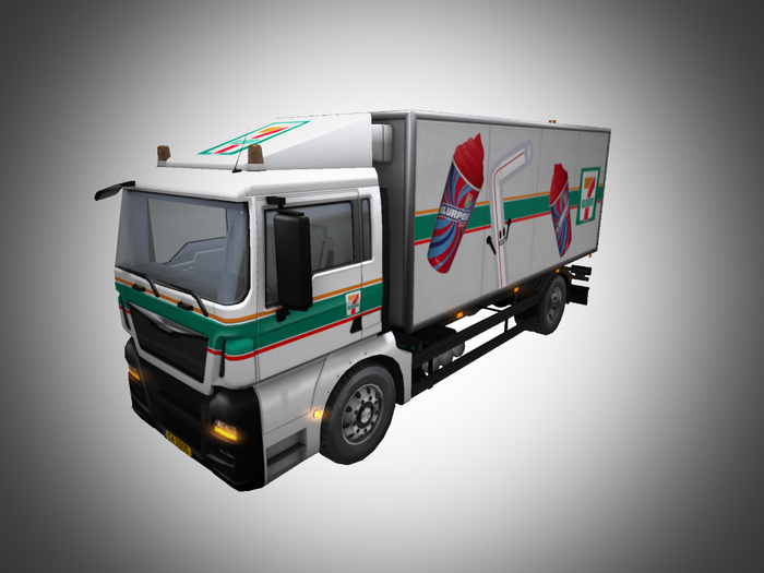 Second Life Marketplace - 7-Eleven Hermes Box livery