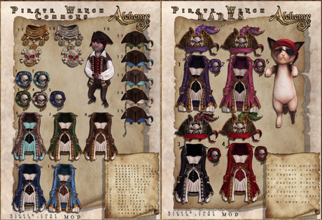 Second Life Marketplace - Alchemy - Pirate Eye Patch - Sky [box]