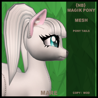Second Life Marketplace - Magik - Mare Pony Tail {MANE}
