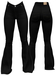 Second Life Marketplace - RIOT / Indigo Corduroy Flares - Black ...