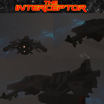 Second Life Marketplace - The iNTERCEPTOR FIGHTER FLYABLE SPACESHIP ...