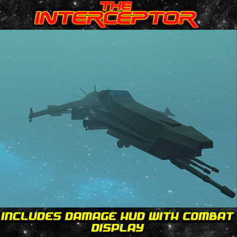Second Life Marketplace - The iNTERCEPTOR FIGHTER FLYABLE SPACESHIP ...