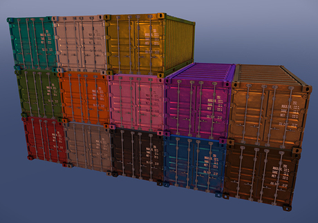 Second Life Marketplace - 20' Cargo Shipping Container