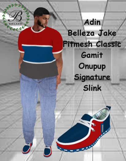 Second Life Marketplace - Robbie for Adin, Belleza Jake, Fitmesh ...