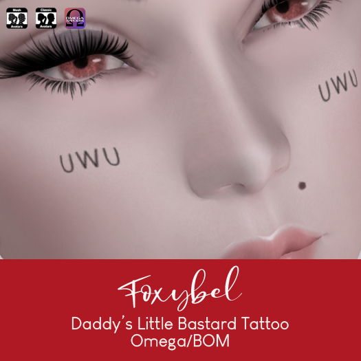 Second Life Marketplace - { Foxybel } uwu cheeks Omega/Bom