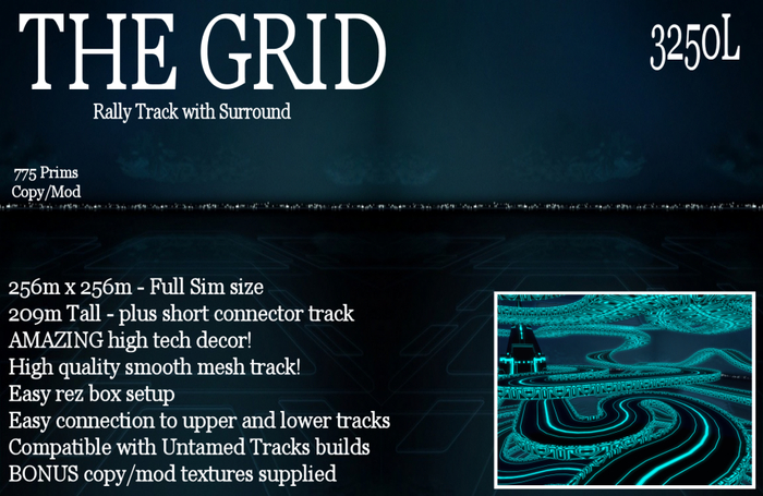 Second Life Marketplace - The Grid Rally Track
