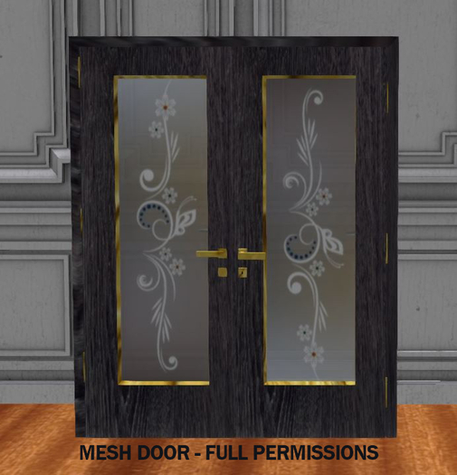 Second Life Marketplace - double door with central glass - rov colors
