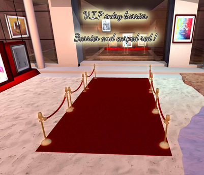Second Life Marketplace - VIP barriere entrance_pathy avro