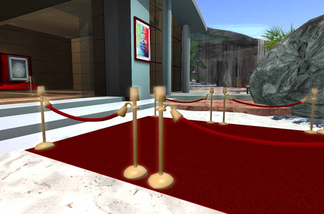 Second Life Marketplace - VIP barriere entrance_pathy avro