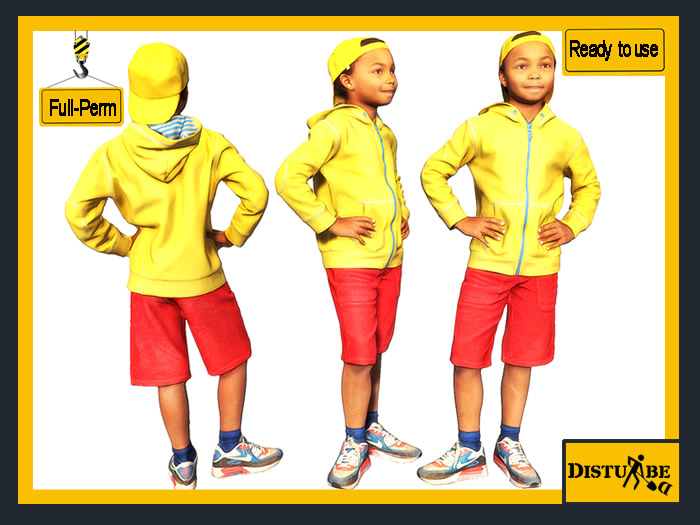 Second Life Marketplace - ::DisturbeD:: Dylan Boy Standing Character ...