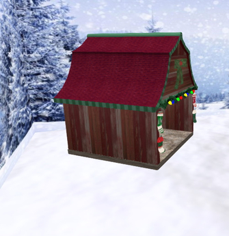Second Life Marketplace - SSD Christmas Santa Barn V