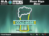 Second Life Marketplace - SA-I "Neon Sign - Beer"