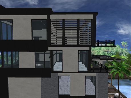 Second Life Marketplace - Ocean Bay House Mansion Luxury Living Modern ...