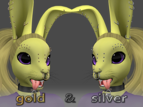 Second Life Marketplace - ~EAS~ HP Rabbit piercings