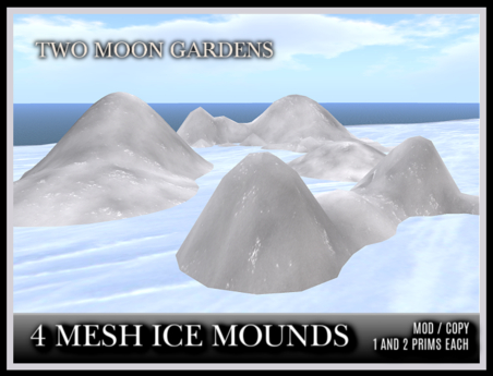 Second Life Marketplace - Garden|4MeshIceMounds Garden