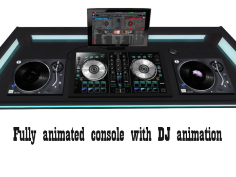 Second Life Marketplace - JCD Animated DJ Booth (DT)