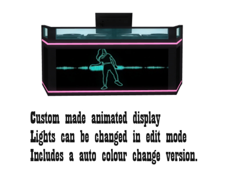 Second Life Marketplace - JCD Animated DJ Booth (DT)