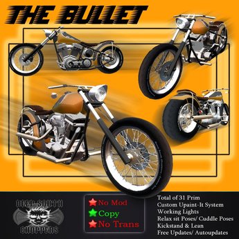 Second Life Marketplace - Deep South Choppers - Bullet ( motorcycle ...