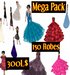 Second Life Marketplace - Mega pack 150 Robes