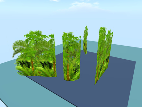 Second Life Marketplace - RC walls set - Bright tropic