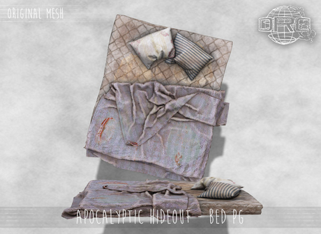 Second Life Marketplace - -DRD- Apocalyptic Hideout - Bed PG