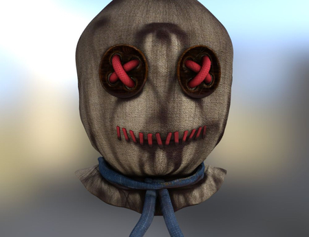Second Life Marketplace - *Seek* Mask & Hat Scarecrow unissex
