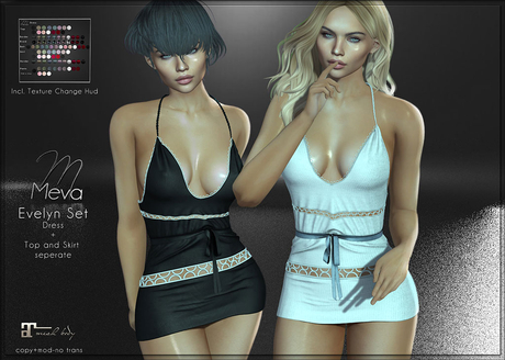 Second Life Marketplace - Meva Evelyn Set Box [Wear Me]