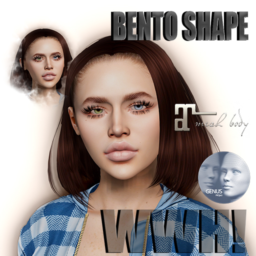 Second Life Marketplace - WWH! SHAPE - Genus Head - Strange Face W002 (01 )
