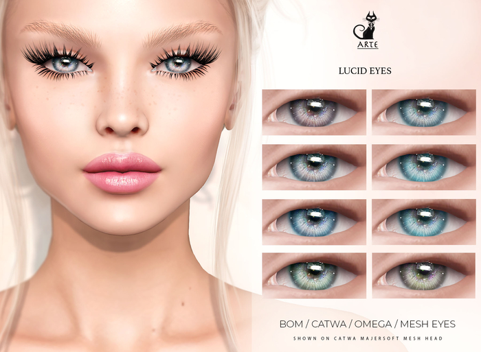 Second Life Marketplace - A R T E - Lucid Eyes