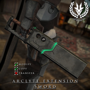 Second Life Marketplace - [Echelon] // Arclyte Extension Sword