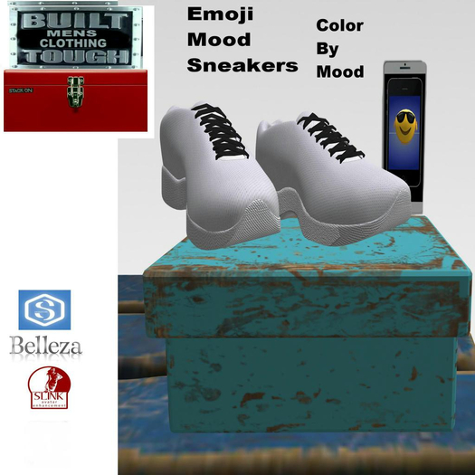 Second Life Marketplace - Emoji Mood Sneakers