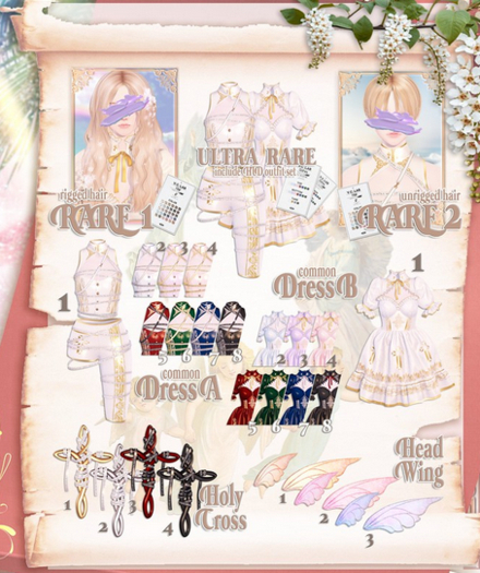 Second Life Marketplace - [V.C.LAB] Deliver Us From Evil GACHA RARE 2