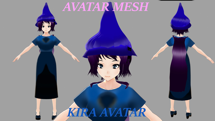 Second Life Marketplace - ANIME AVATAR WITCH CHARACTER FEMALE MESH