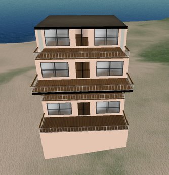 Second Life Marketplace - 2 Dwelling Apartment Block