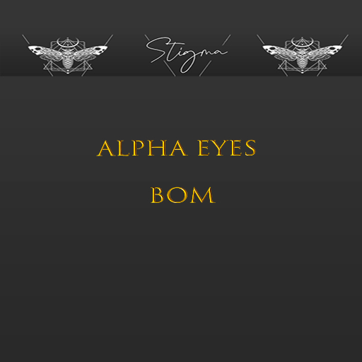 Second Life Marketplace - *Alpha Eyes (BOM)-Stigma Tattoo's