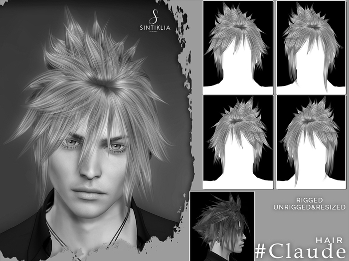 Second Life Marketplace - Sintiklia - Hair Claude - Demo