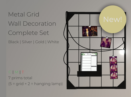 Second Life Marketplace - T.Brentley Designs - Grid Decoration Complete