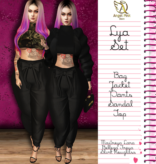 Second Life Marketplace - {AP}Lya Set, Lara,Freya,Houglass
