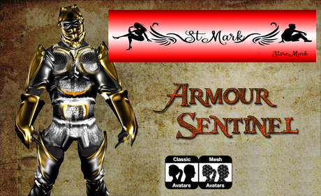 Second Life Marketplace - Classic - Sentinel Armour - STMARK