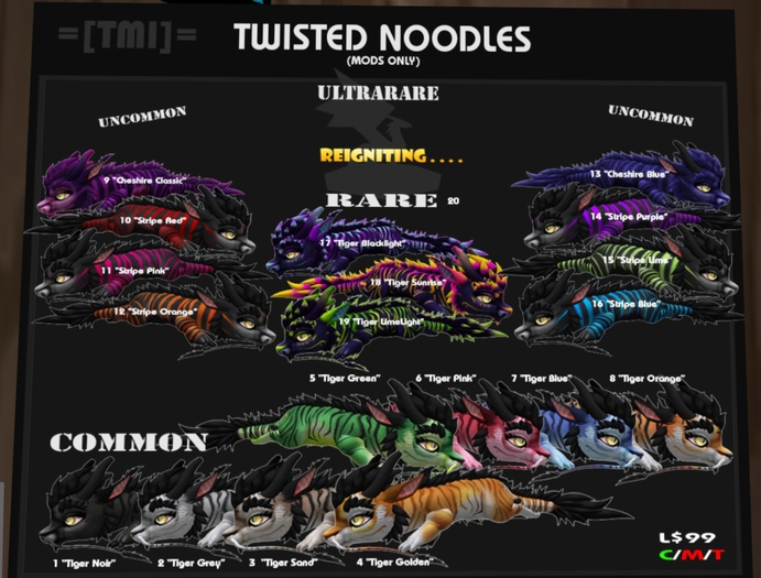 Second Life Marketplace - =[TMI]= Chibi Noodle Mod - Tiger Sand