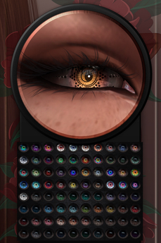 Second Life Marketplace - :[P]:- Astrid Black Eyes [Unpacker]